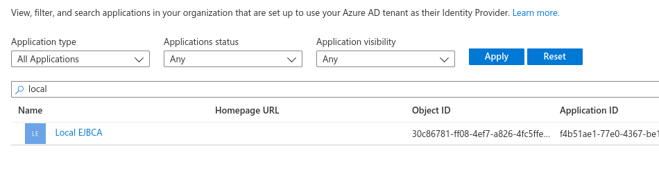 Integrating EJBCA with Azure AD Role Based Authentication (RBAC)